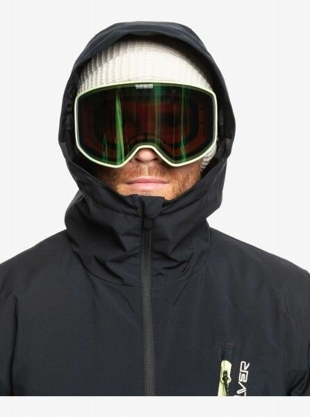 Пуховик Quiksilver Весна-лето 2024, размер S, черный — фото 1