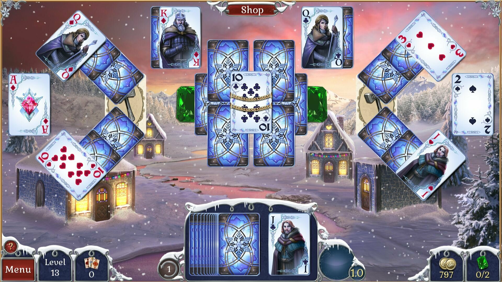 Jewel Match Solitaire Winterscapes Steam Ключ • Активация Steam