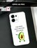 Силиконовый чехол на Oppo A6 Pro / Оппо A6 Про с принтом Адвокадо