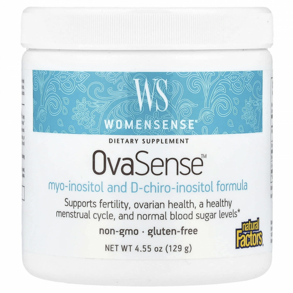 Natural Factors, Womensense, PCOSense, 129 г (4,55 унции)