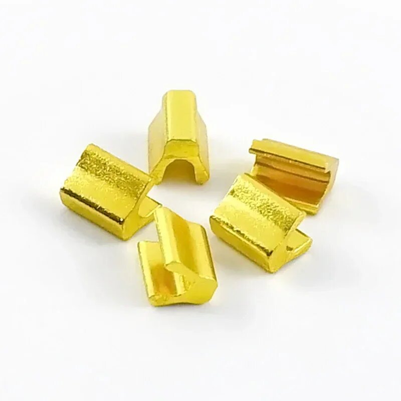 Бегунки для молнии No5 Gold-TopStop, 100шт