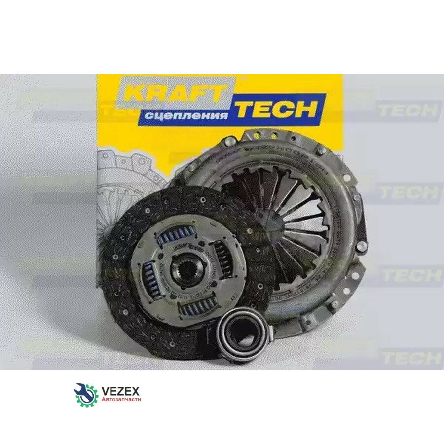 KRAFTTECH W00215E Сцепление Toyota Corolla, Avensis, Carina E 1,6 -2006 W00215E