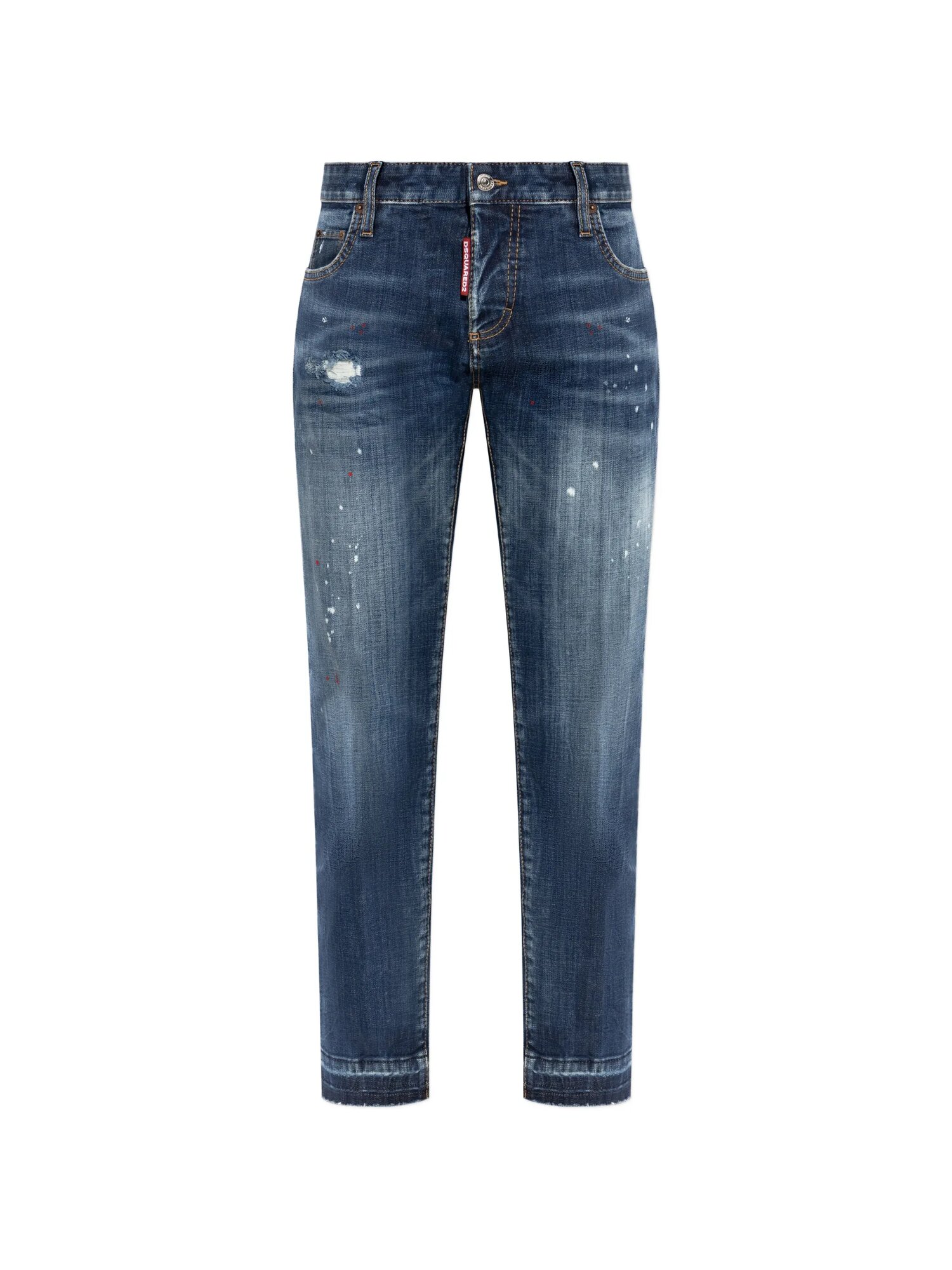 Джинсы Belt-loop distressed jeans 