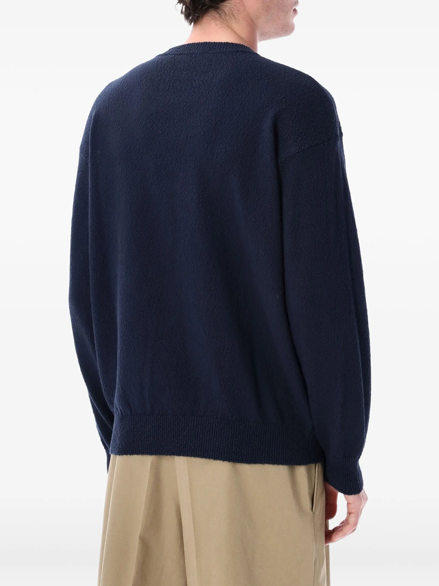 Свитер Roberto Collina Crewneck sweater, размер 52, , blue — фото 1