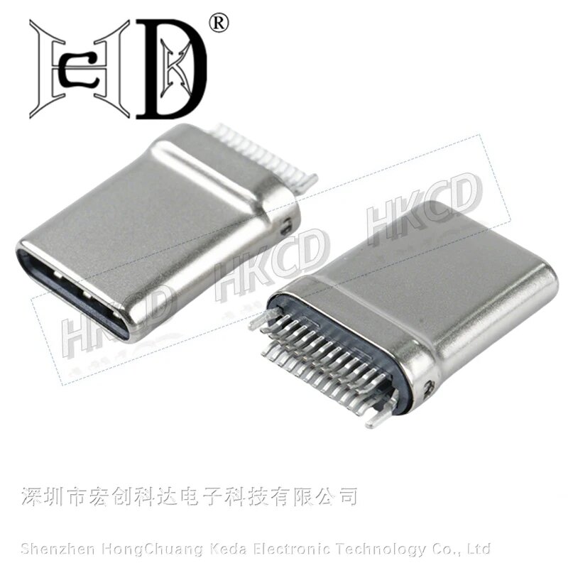 USB-C штекер Type-C 24P HKCD