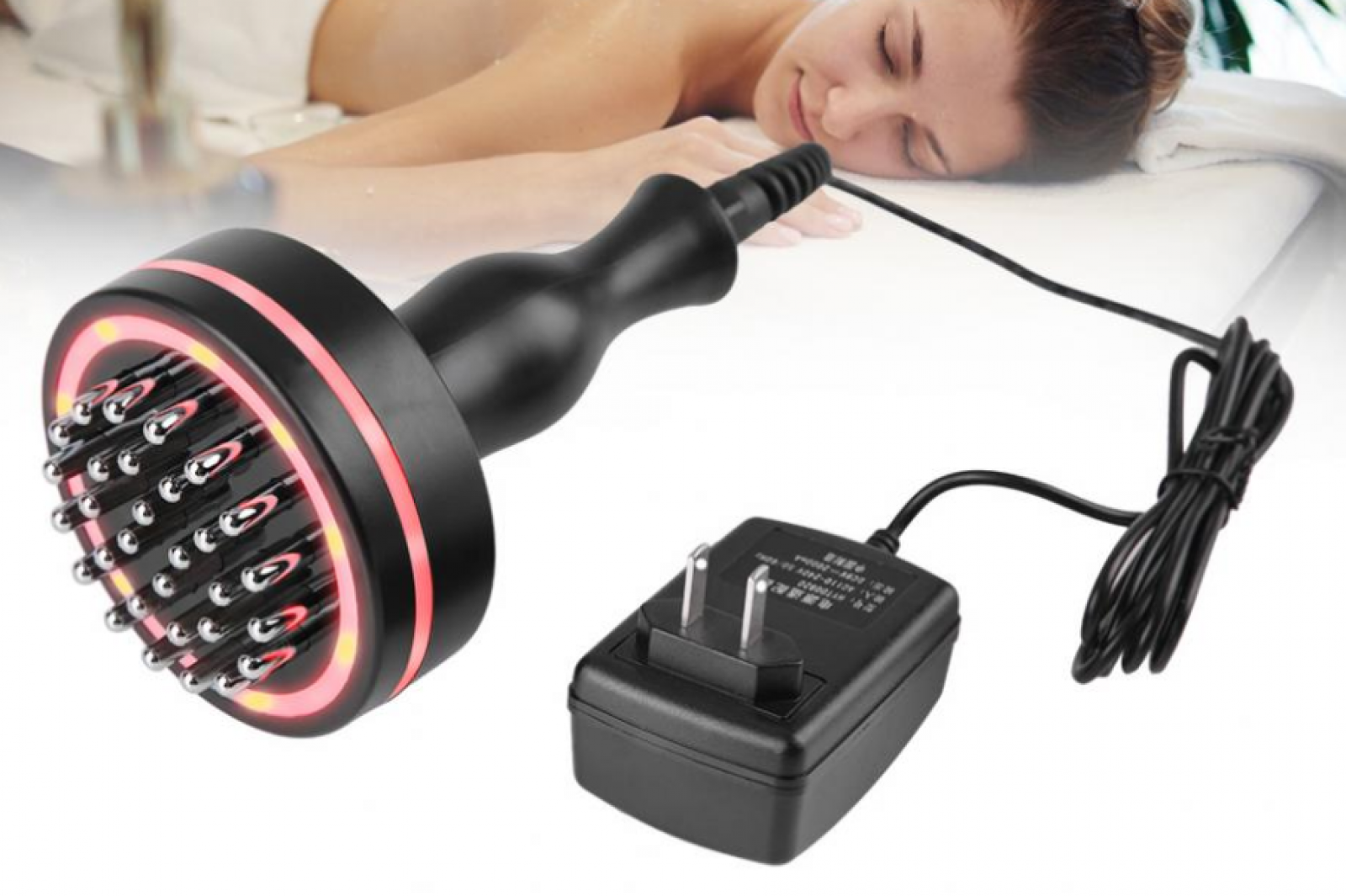 Массажер MyPads M158-560 с инфракрасным нагревом и микротоком для массажа тела и иглоукалывания