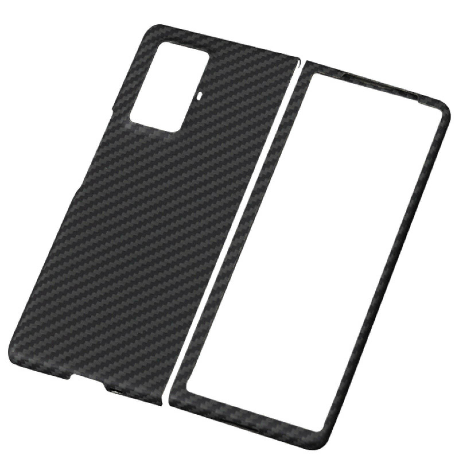 Чехол-накладка-бампер Чехол. ру для Samsung Galaxy Z Flip 3 из углеводородного волокна с отделкой кевлар