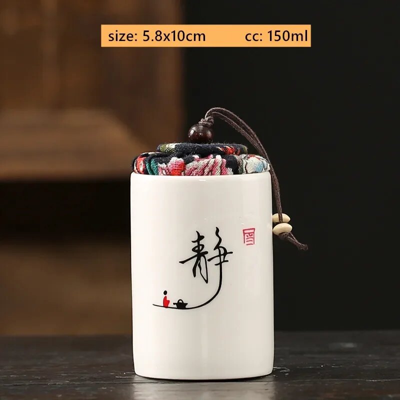 Керамическая чайница JINGDE TEA SET CN Fujian A1