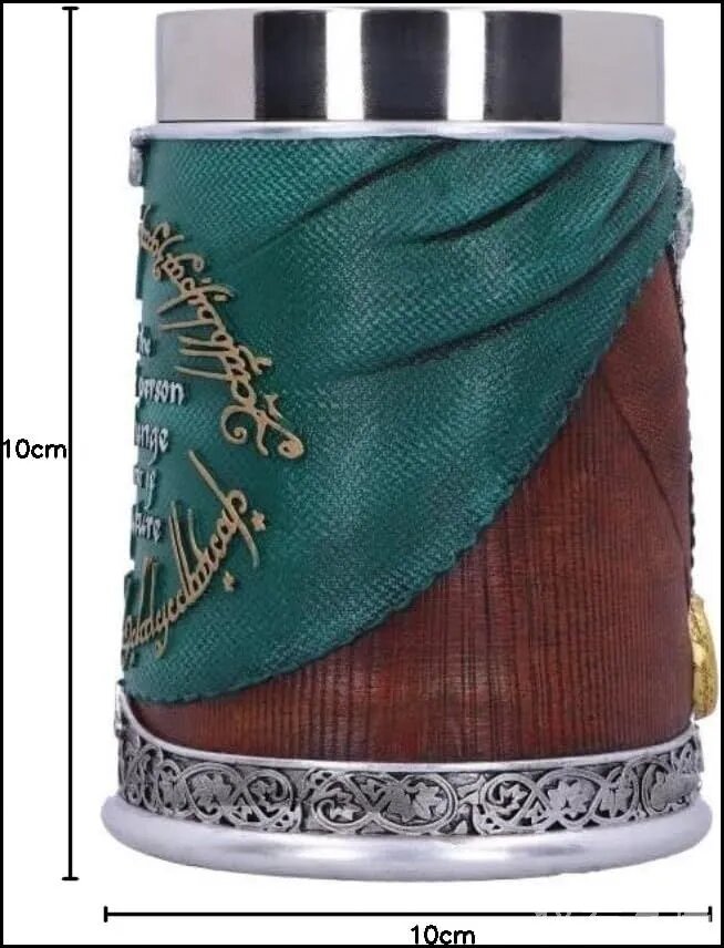 Пивная кружка Lord of the Rings 600 мл, металлическая кружка для напитков