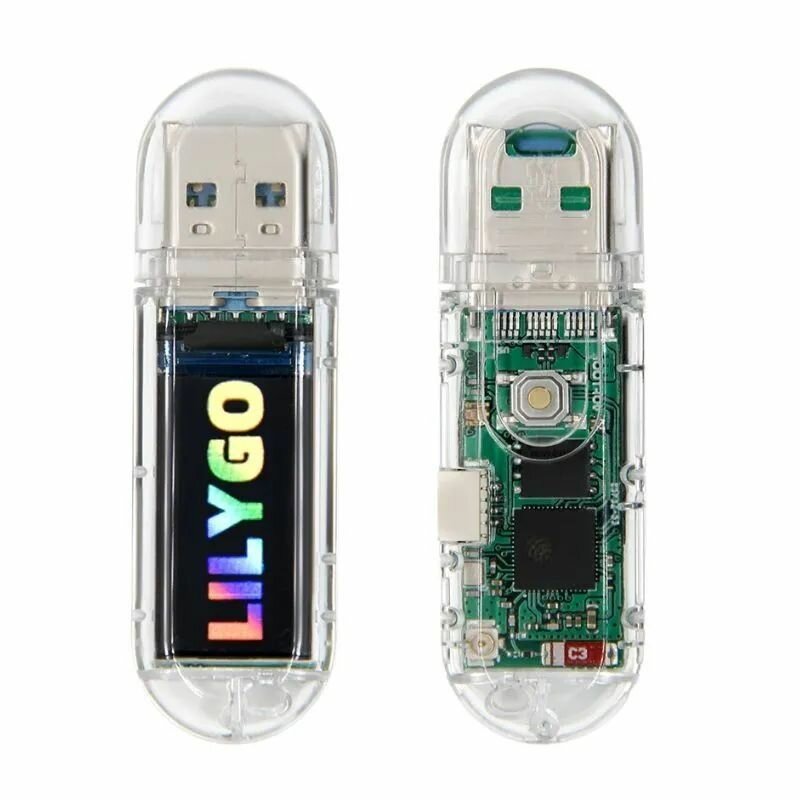 LILYGO T-Dongle-S3 0,96-дюймовый ЖК-дисплей Поддержка WiFi Bluetooth
