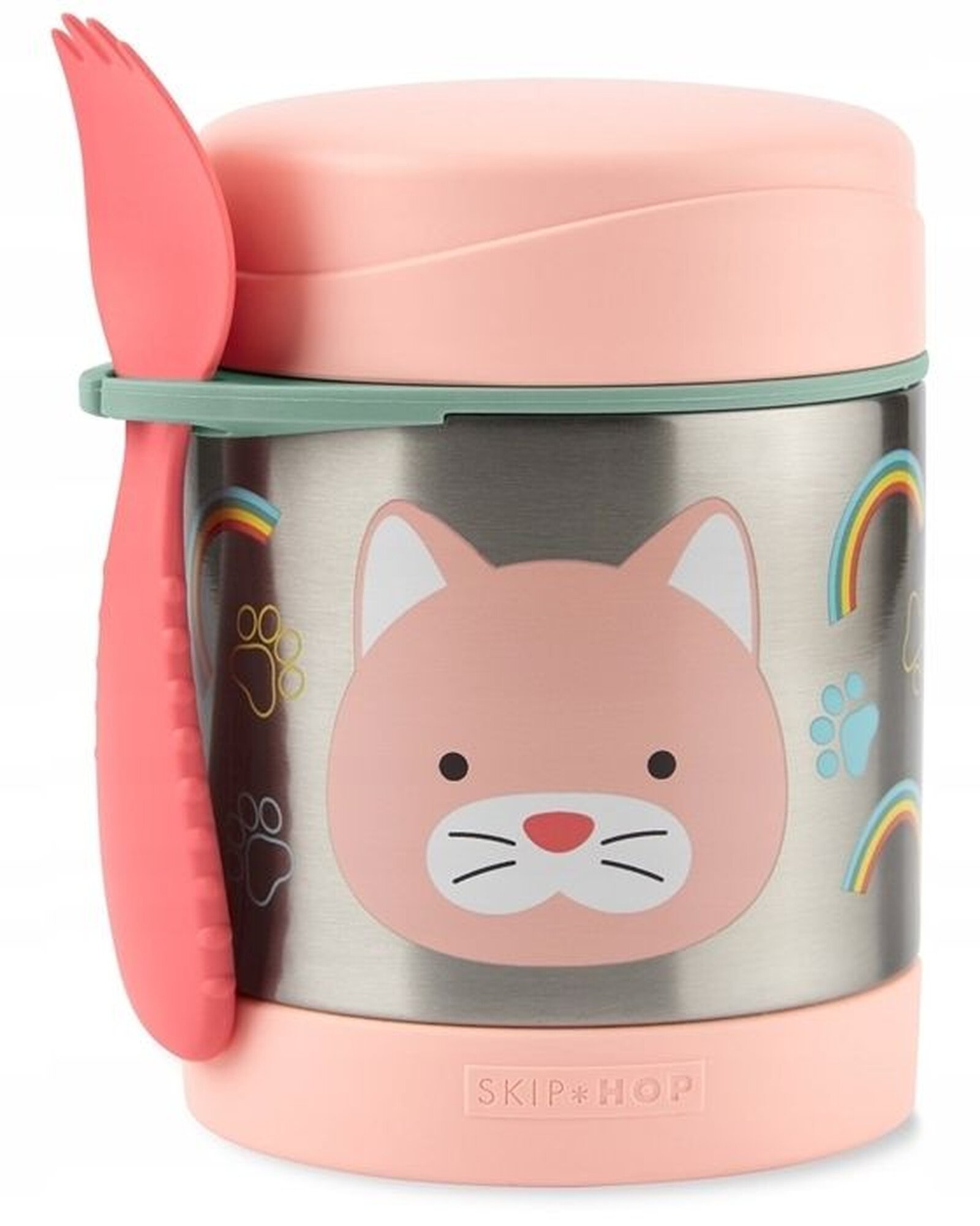 Детский термос Skip Hop с изображением кошки, 325 мл, ZOO 9Q337210