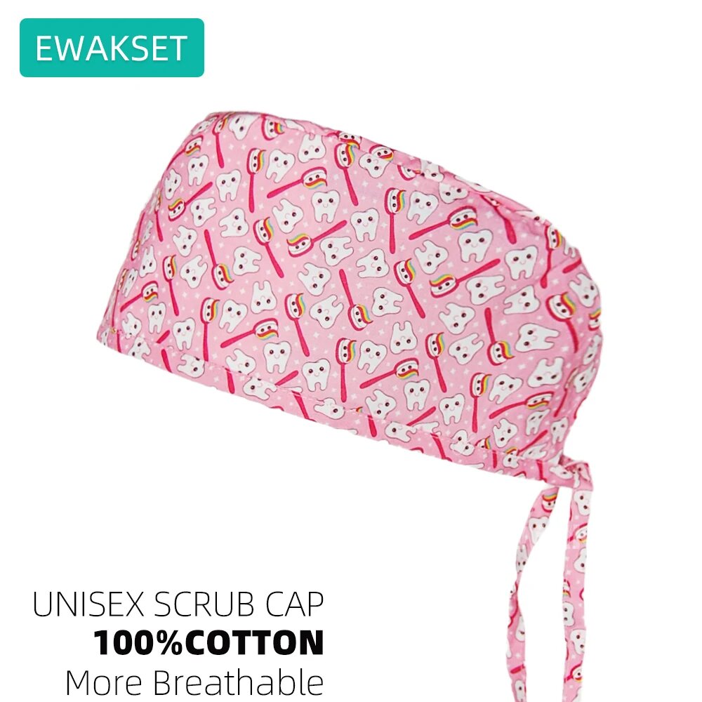 Шапочка медицинская EWAKSET, цвет Scrub Cap010