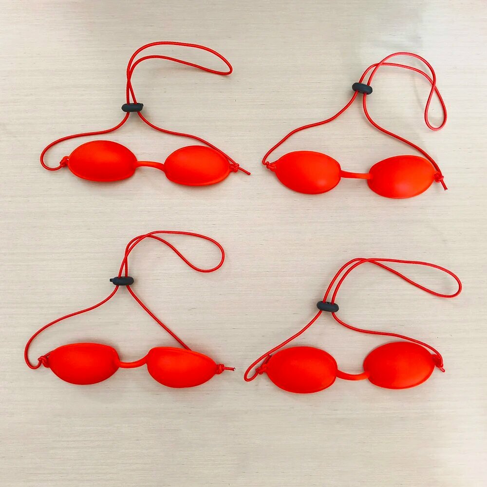 IPL косметические очки повязка на глаз лазерные защитные очки для пациентов очки для фотонной красоты красный свет терапия лазерные процедуры