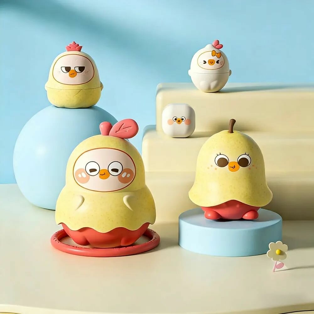 Детская игрушка-неваляшка с 5 слоями для самостоятельной сборки