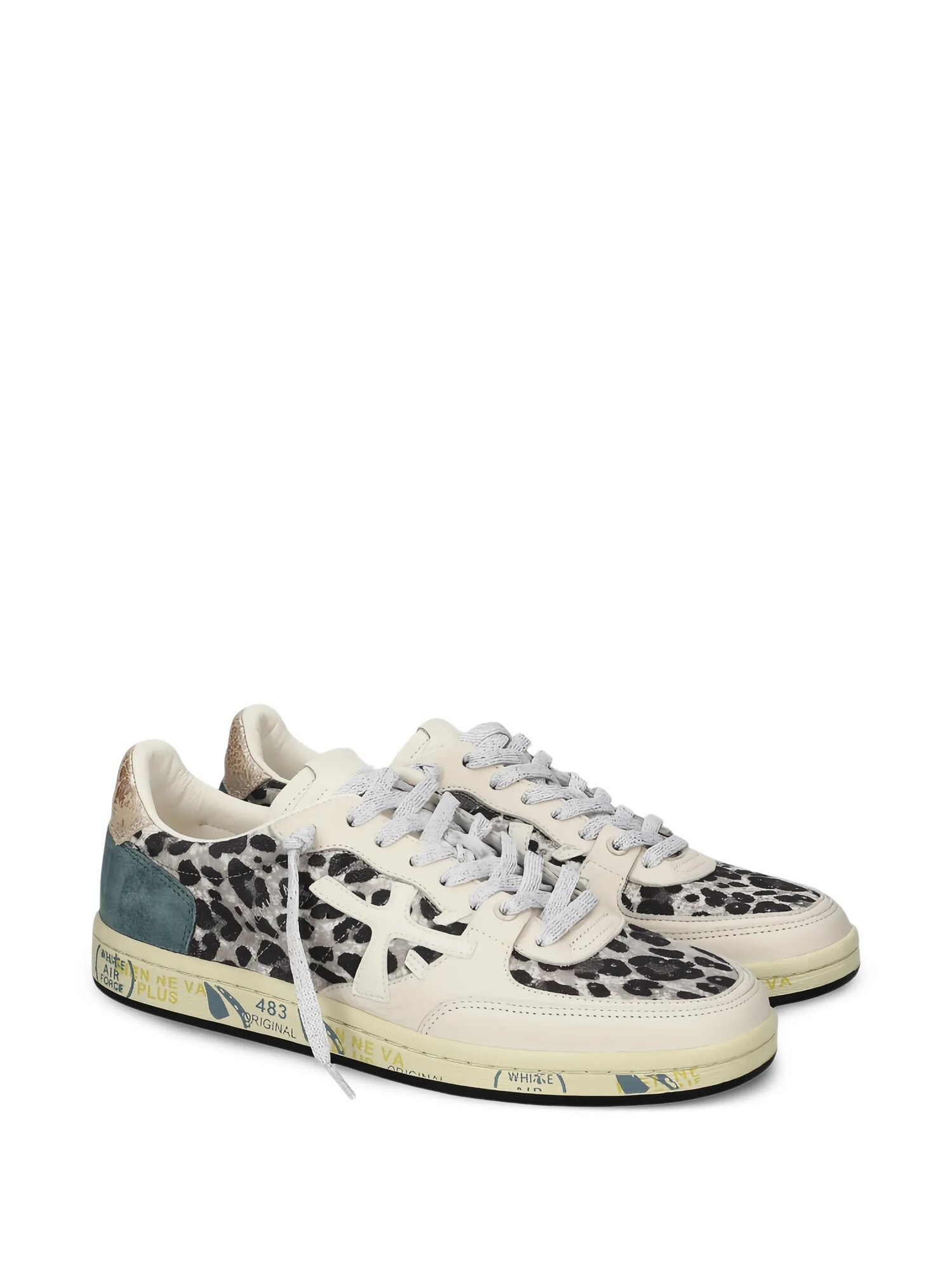 Кроссовки PREMIATA Lace-up sneakers, размер 40 EU, разноцветный — фото 1