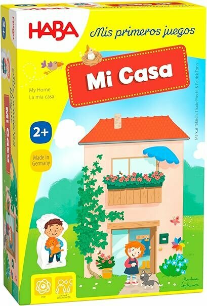Детская настольная игра Haba - "Мой первые игры: Мой дом", от 2 лет - 306358