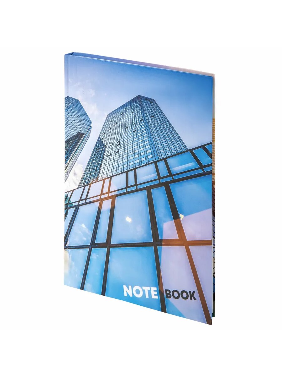 Блокнот А4 80 листов в клетку твердый