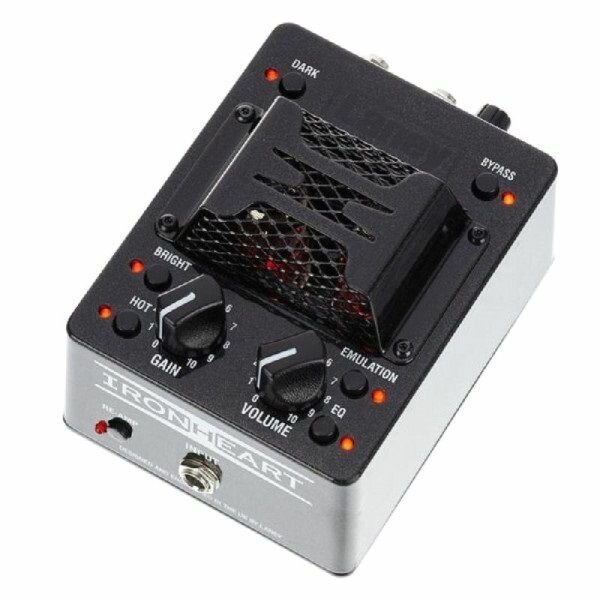 Laney IRT-PULSE Ламповая гитарная педаль преамп с USB для реампинга и эмуляцией кабинета, чехол, вход для педали, Aux, наушники