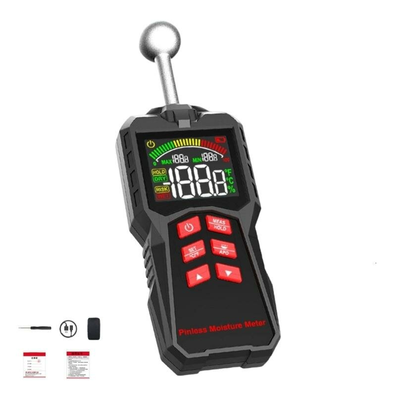 Цифровой влагомер для дерева, Перезаряжаемая модель