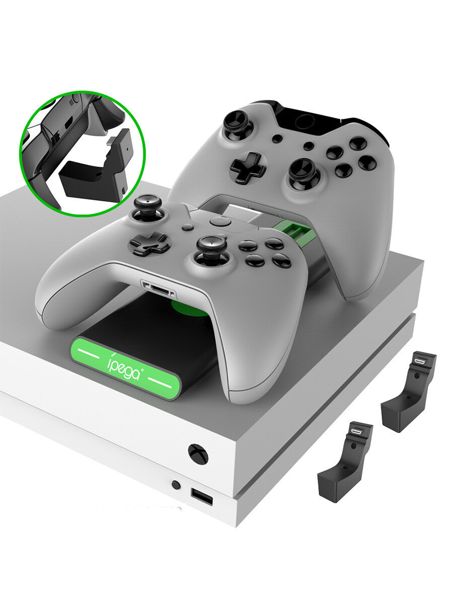 Зарядная станция Dual Charging Dock для геймпадов Xbox One (iPega PG-XB003)