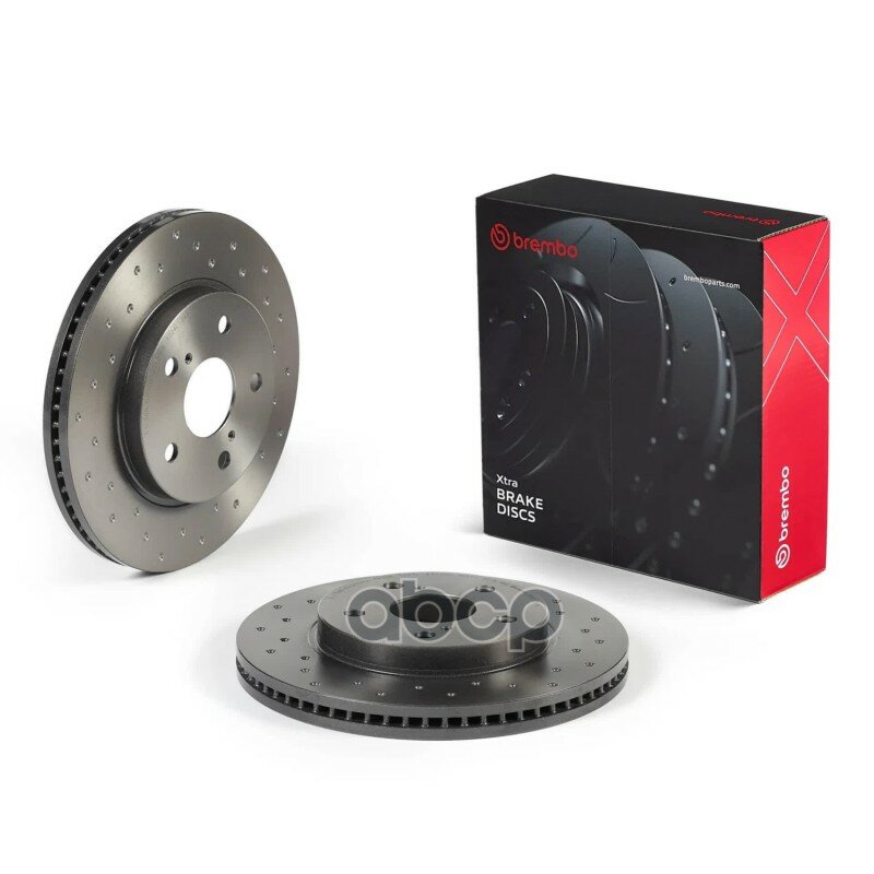 ( 09. E229.1X ) Тормозной диск TOYOTA COROLLA 2018-, Brembo арт. 09E2291X