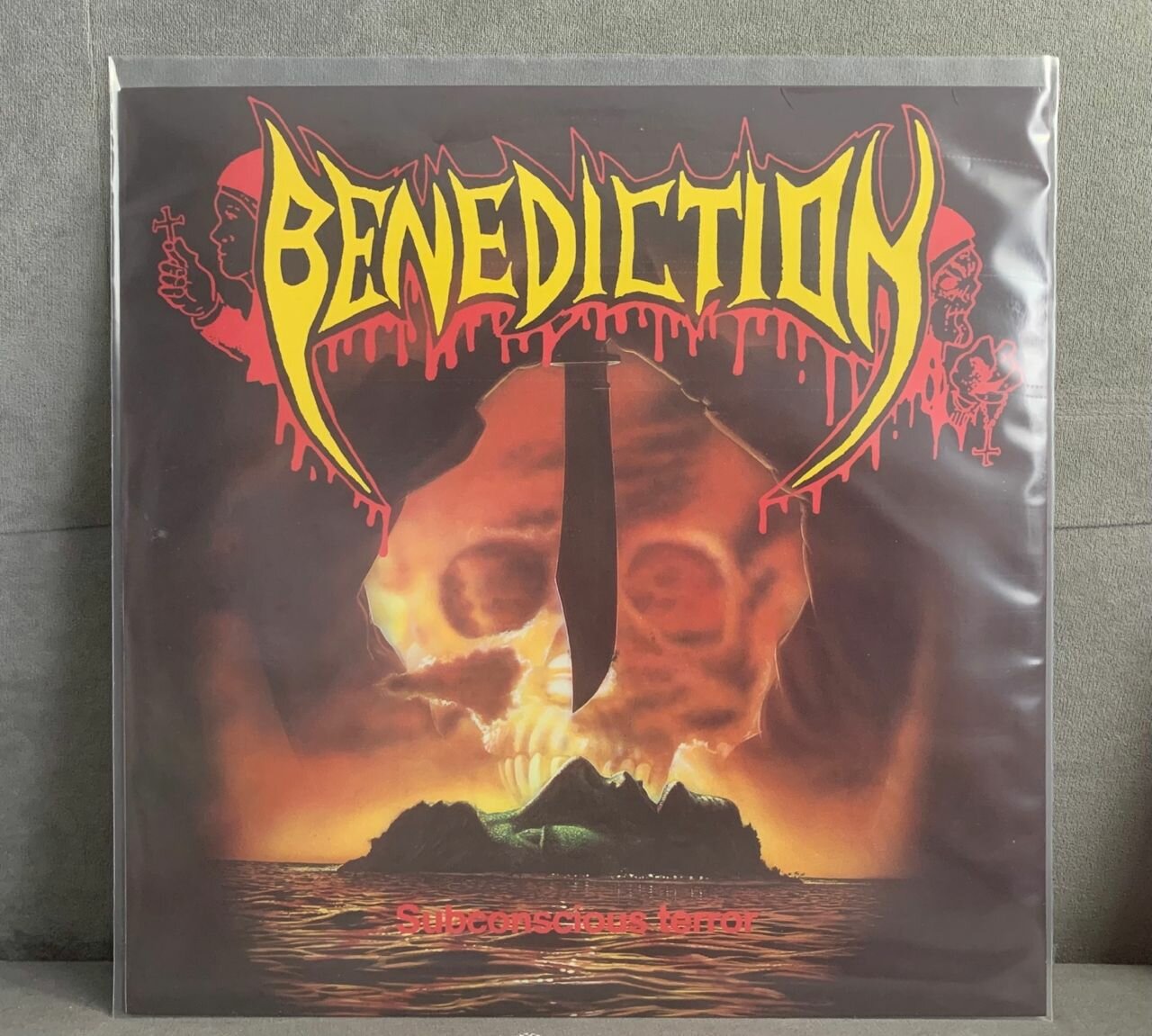 Benediction - Subconscious Terror LP, Виниловые пластинки, NM NM