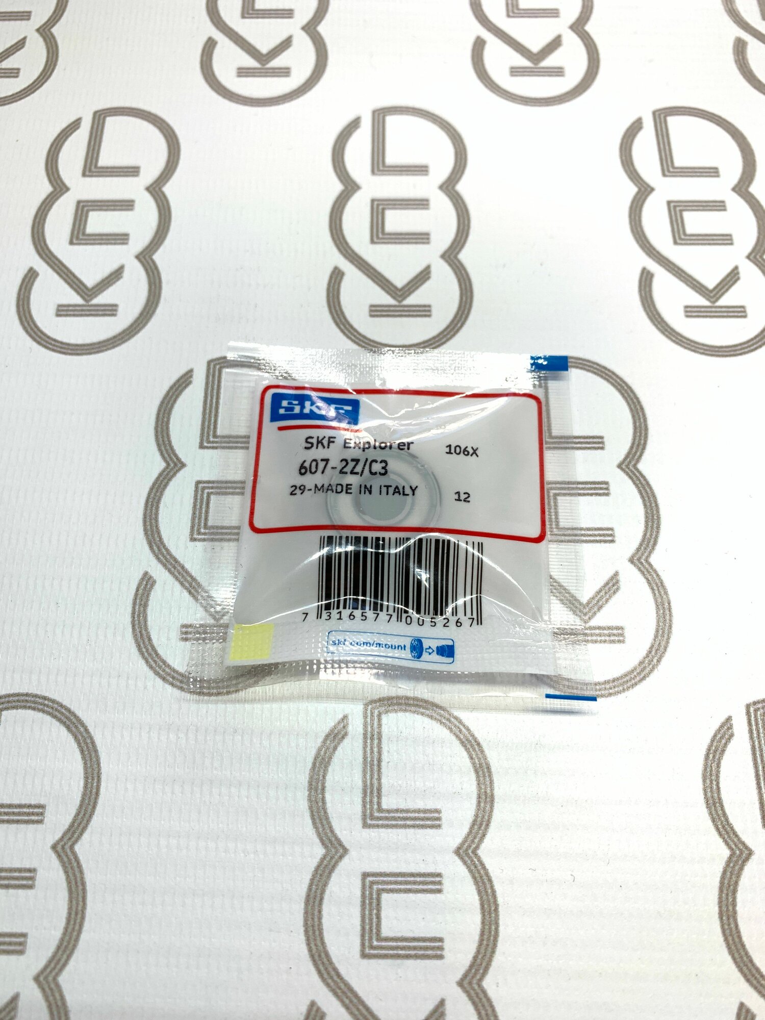 Подшипник SKF 607 2Z C3 7*19*6 мм