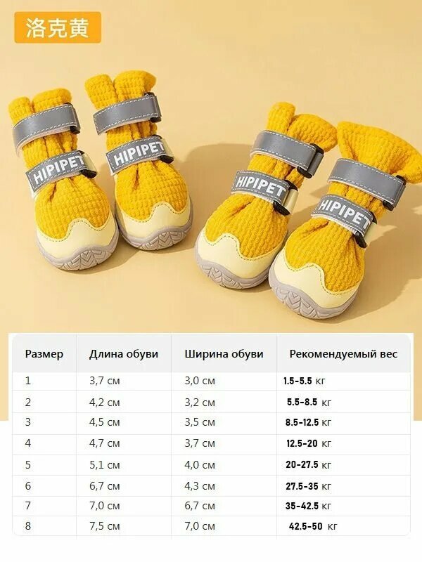 Высокие дышащие ботинки для собак, непромокаемые, противоскользящие, с защитой от грязи, сетчатые, для крупных пород (лабрадор, овчарка), регулируемые липучки, светоотражающие, HIPIDOG