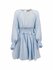 Платье DOUUOD Kids Ruffled mini dress, размер 8 лет, Синий принт