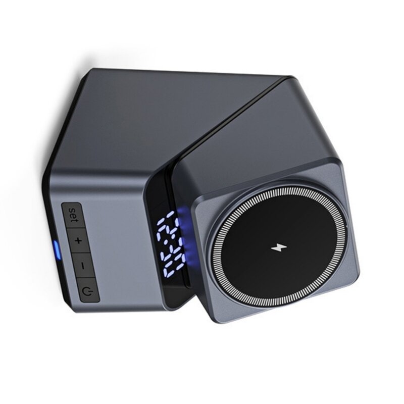 3 В 1 Автоматически Вращающиеся Магнитные Беспроводные Зарядные Устройства 15 Вт Станция Быстрой Зарядки Беспроводная Зарядка для Телефонов 12-16 Серий