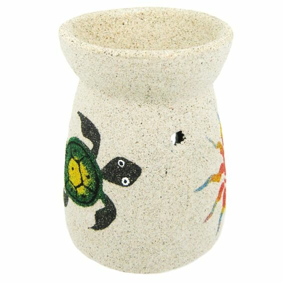 Аромалампа черепашка И солнышко IN0251-31 (керамика, 12 см.), 1 шт.