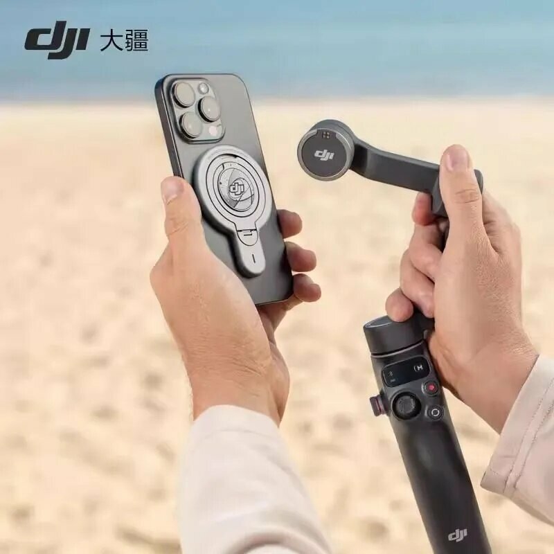 Магнитная быстроразъемная наклейка на заднюю панель DJI OM Osmo Mobile 7/7p аксессуары для карданного стабилизатора