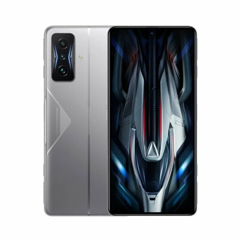 Восстановленный Redmi Смартфон Redmi k50 gaming Global 8/256 ГБ, серебристый