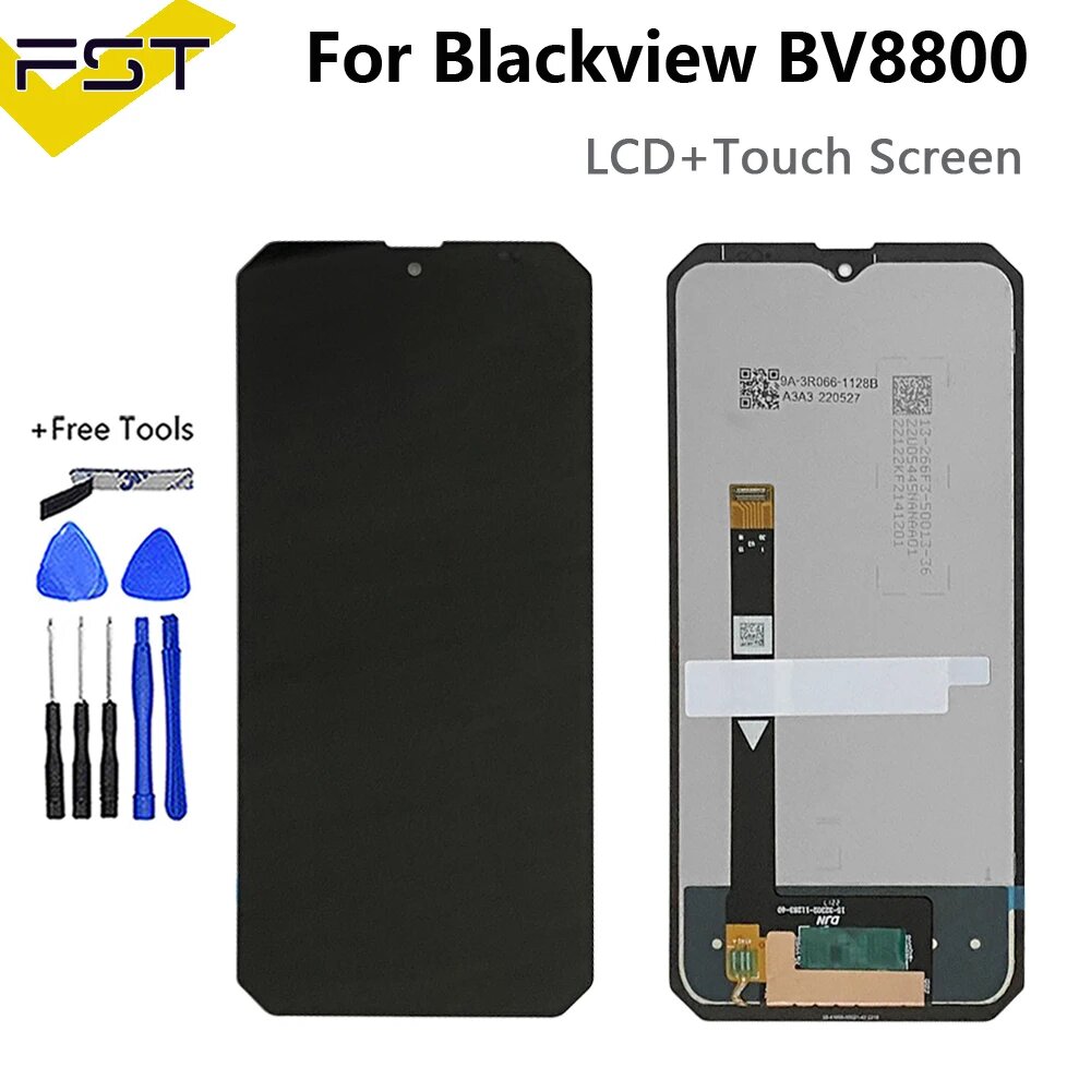 Оригинальный ЖК-дисплей для Blackview BV8800 с сенсорной панелью и дигитайзером, экран для мобильного телефона Blackview BV8800