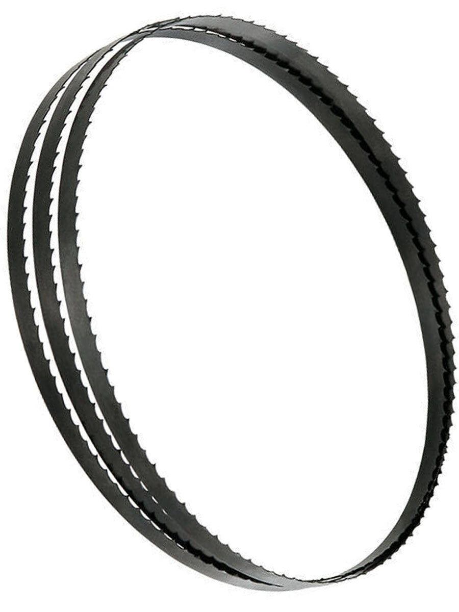 Столярная ленточная пила из закаленной стали STG, ширина 6 мм, длина 1400 мм, шаг зуба 4TPI, PW6.1400.4 (для JET JWBS-8-M, Einhell TC-SB 200/1, FABTEC BS8)