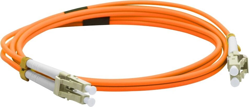 Патч-корд Lanmaster LAN-2LC-2LC/OM4-1.5 50/125 OM4 LC дуплекс-LC дуплекс 1.5м LSZH оранжевый