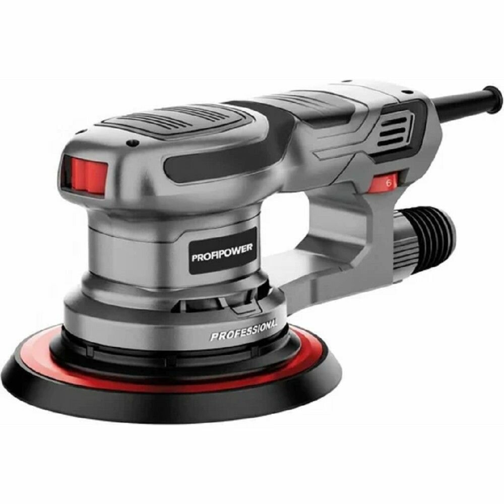 PROFIPOWER Бесщеточная сетевая шлифмашина эксцентриковая МШЭ - 150 150мм, 350Вт, бесщеточный, 4000 - 10000 об мин, 5мм амплитуда, кабель 5м E0309