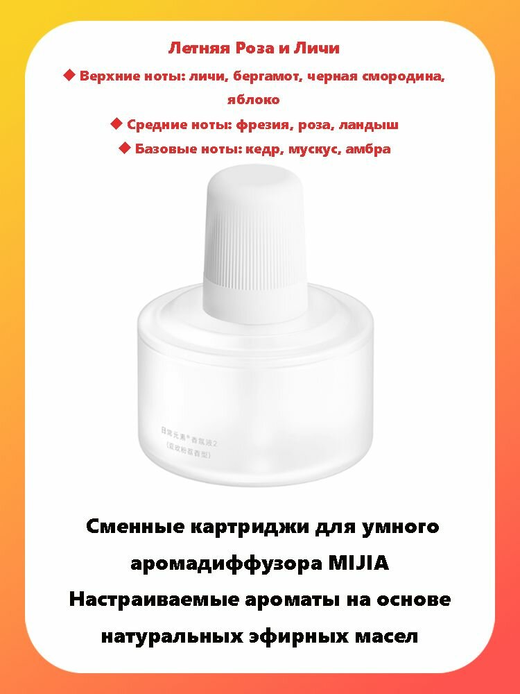 Сменные картриджи для умного аромадиффузора MIJIA аромадиффузор запасные