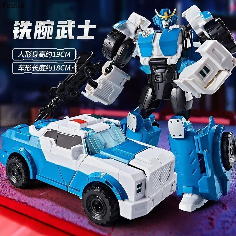Трансформер Робот Transformers Strongarm WS8018-6 Синий Белый ABS Пластик