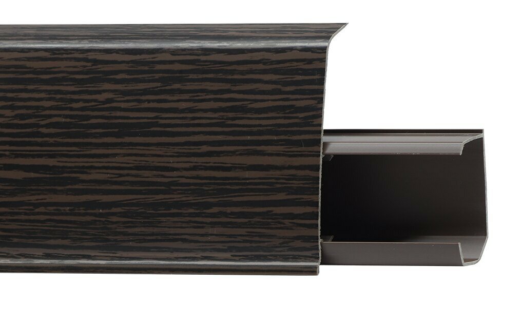 Плинтус пластиковый Winart Tera 72 мм Дуб Этерно 714, 1 шт.