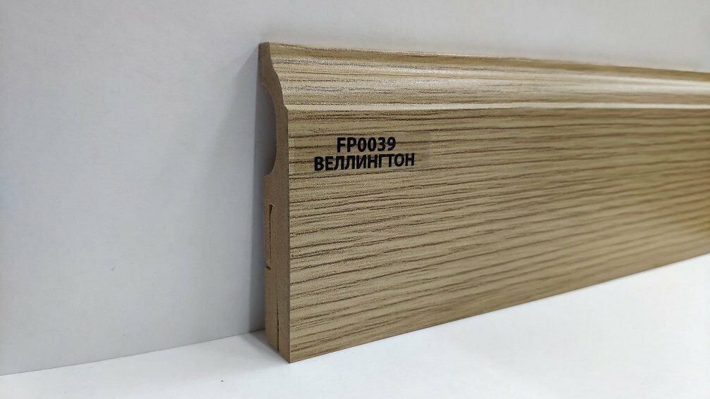 Плинтус Wood Plinth МДФ Велингтон FP0039, 1 шт.