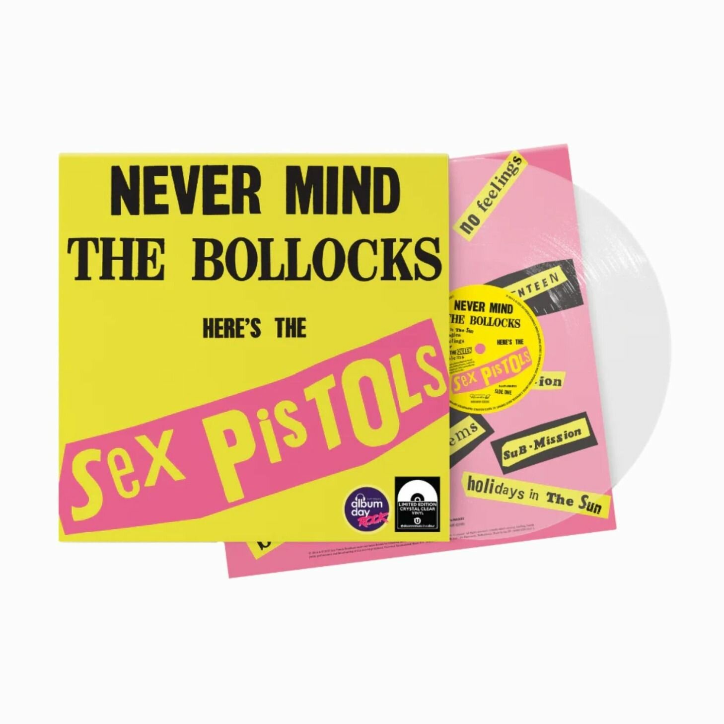 Виниловая пластинка Sex Pistols - Never Mind The Bollocks Here's The Sex Pistols, Vinyl, LP, Clear, New