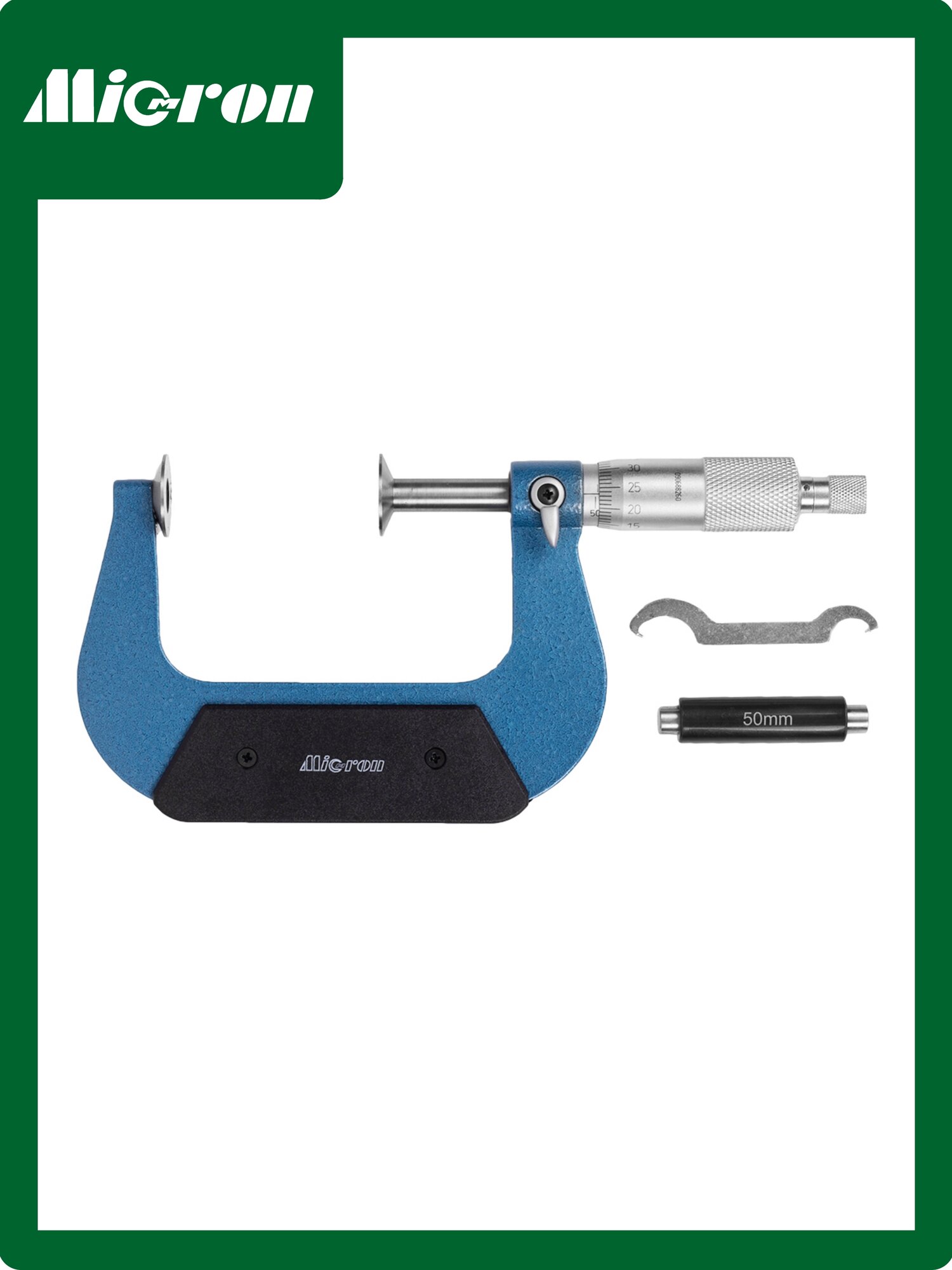 Микрометр зубомерный Micron МЗ- 75 0,01