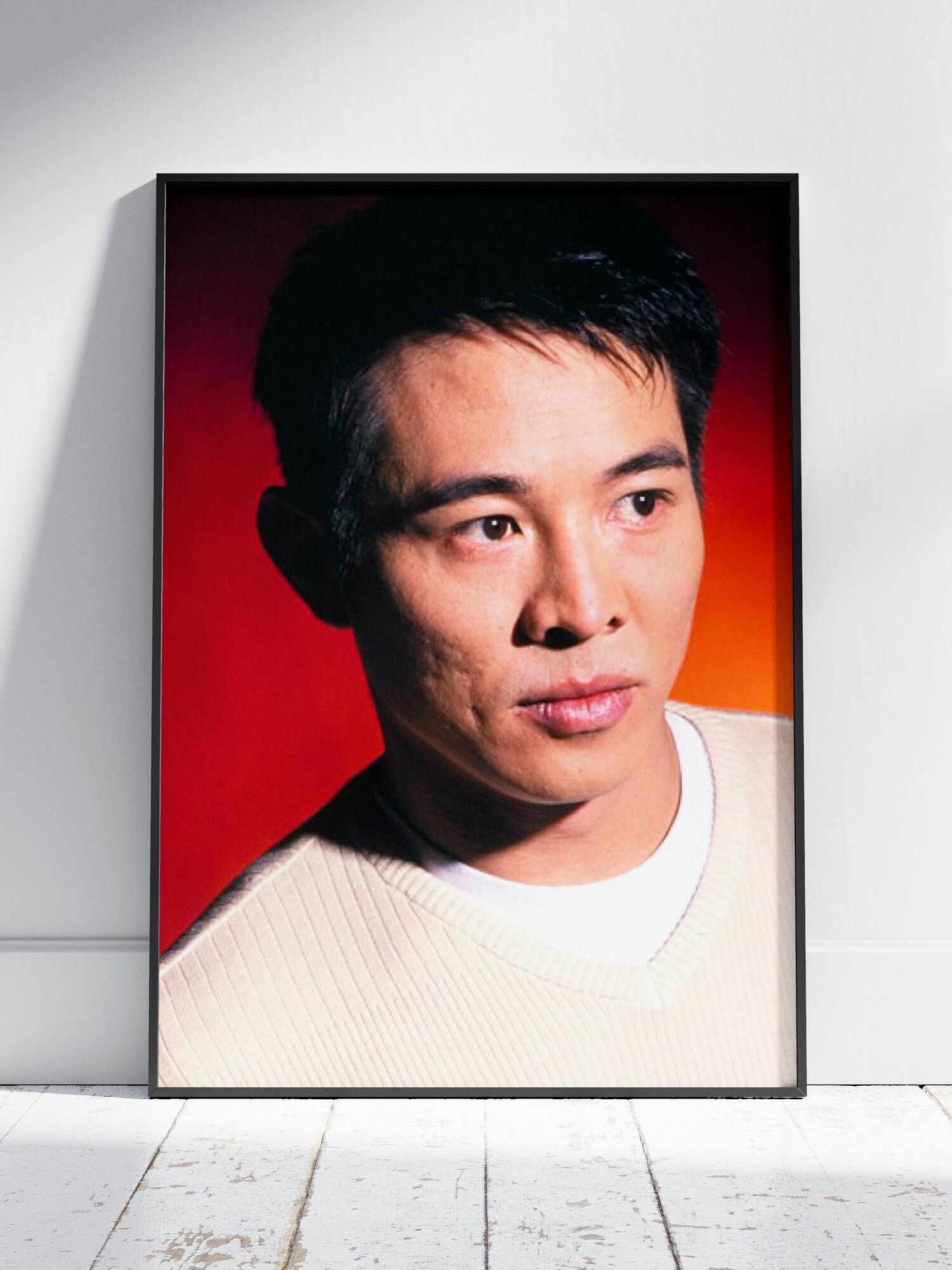 Плакат на стену для интерьера Ушу Кунг фу - Wushu Kung Fu (Джет Ли - Jet Li 5) - Постер по спорту и физической активности формата A4 (21x30 см)