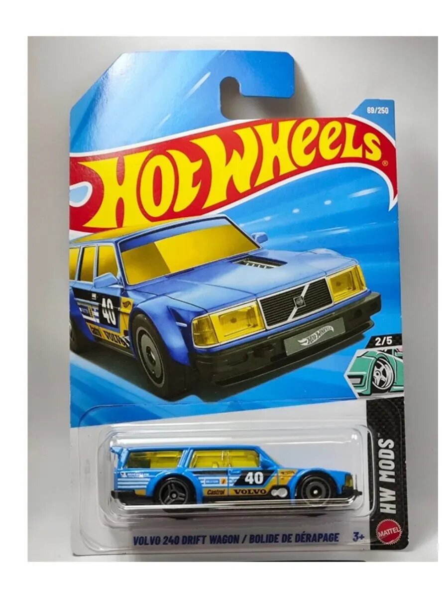 Машинка коллекционная Volvo 240 Drift Wagon