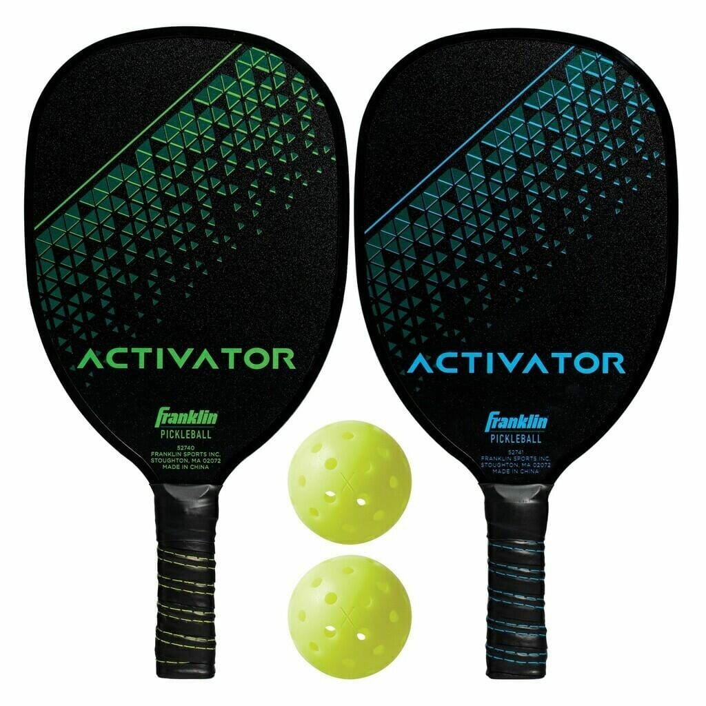 DECATHLON набор для пиклбола Franklin Activator, зеленый/синий, 2 ракетки, 2 мяча