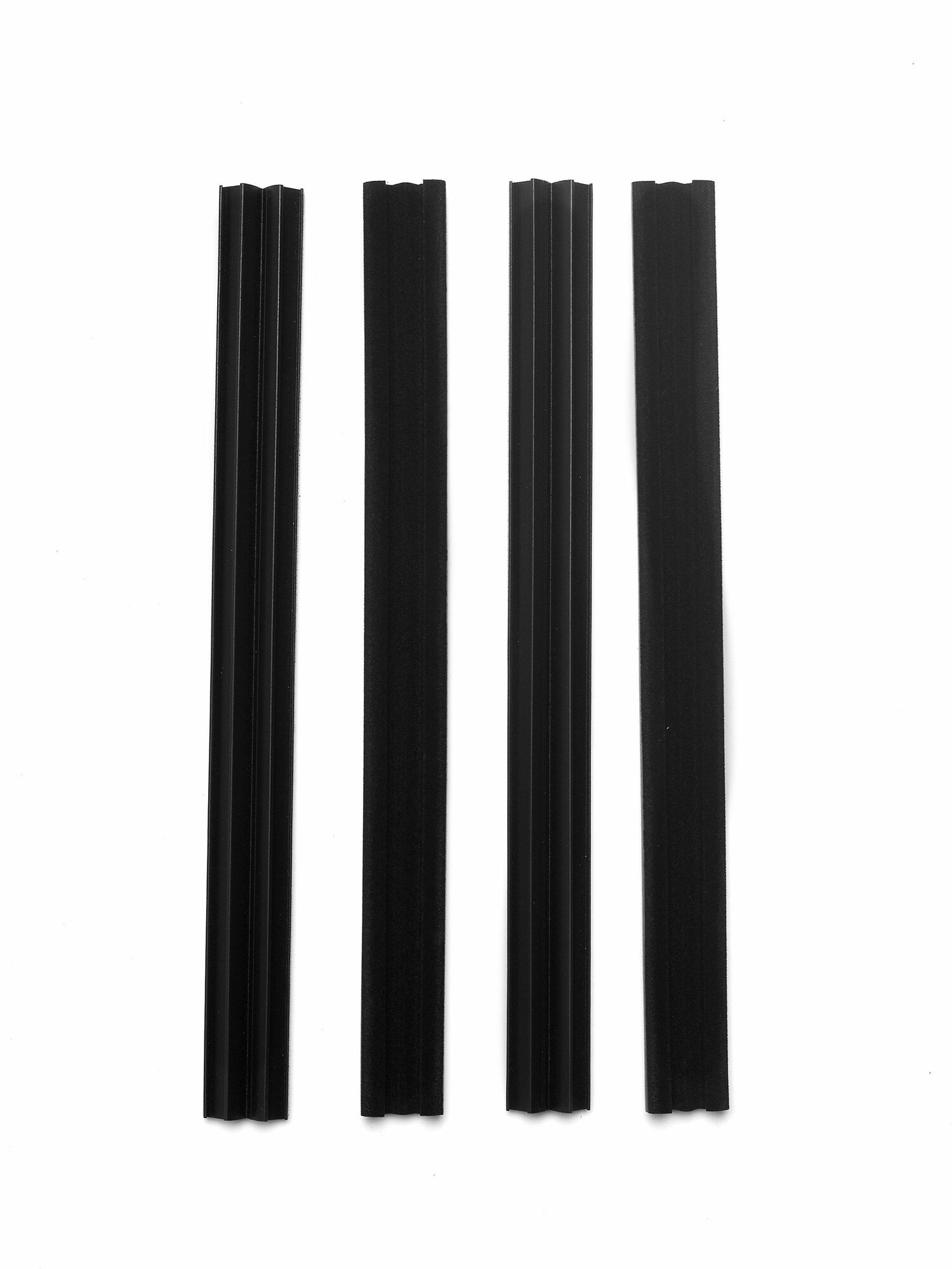 Уплотнитель - бархотка направляющей опускного стекла передней двери на стойке нижний внутренний для ВАЗ 2121, 21213-21214, задней двери 2131, Лада Нива Урбан Бронто Легенд