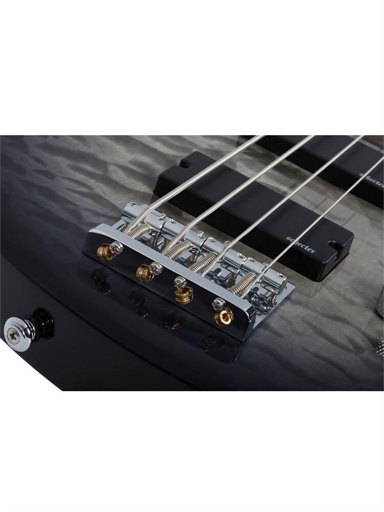 Бас-гитара Schecter C-4 Plus Charcoal Burst — фото 1