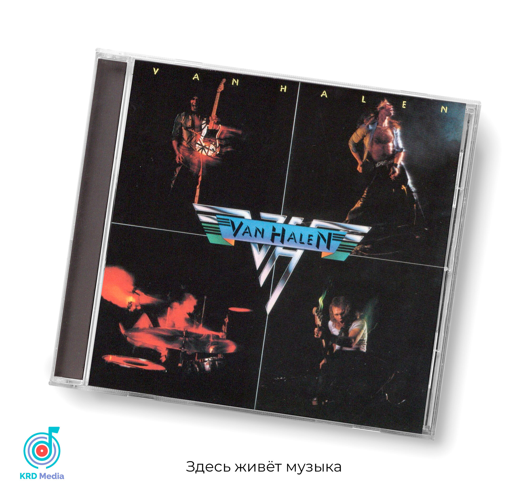 VAN HALEN - Van Halen, 1978, 4-page, CD-Аудио