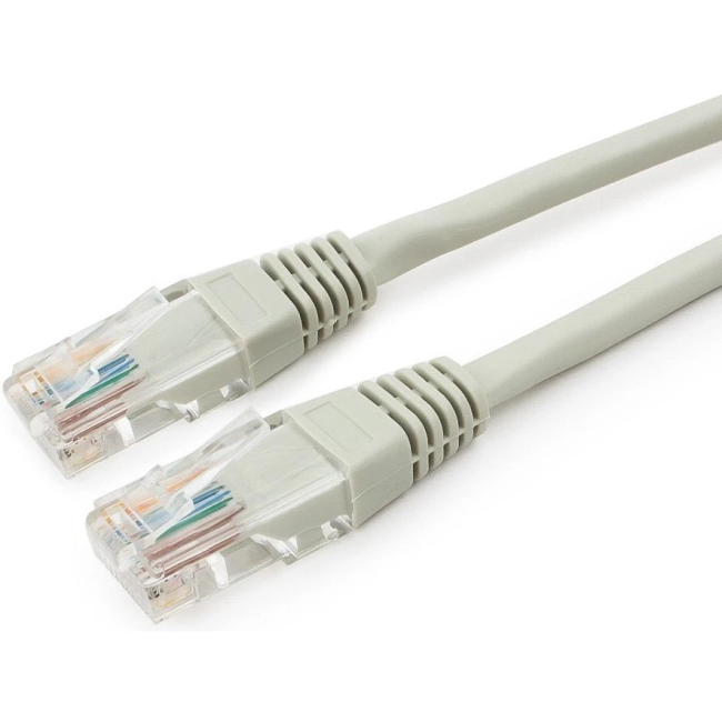Cablexpert PP12-15M Patch Cord UTP кат.5e, 15м, серый — фото 1